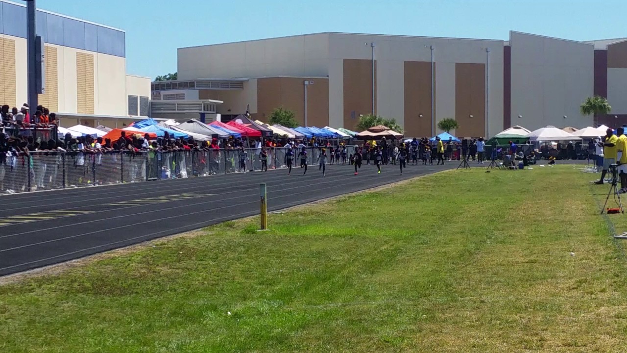 MGX Ryan Mathis wins 7-8 Boys 100m Final 14.40 @ Florida Elite ...