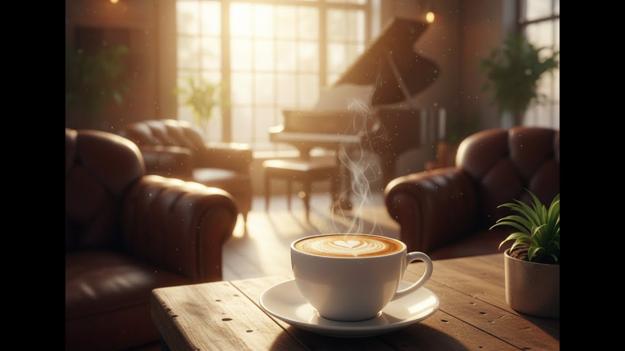 Morning Coffee Time ☕️ Relaxing Jazz for Study & Work (Morning Brew ...