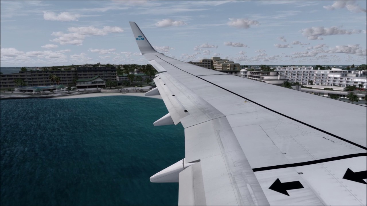 TNCM(Princess Juliana International Airport) Landing KLM B738 - YouTube