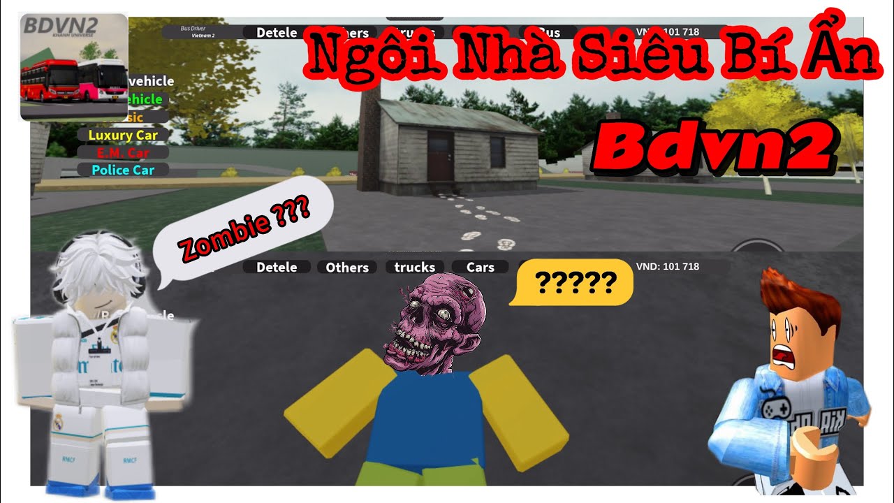 Ngôi Nhà "Siêu Bí Ẩn "Trong Bdvn2 #bdvn2 #busdrivervietnam2 #roblox ...