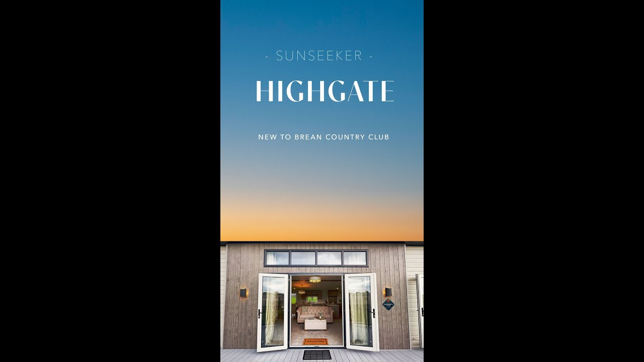 Sunseeker Highgate lodge at Brean Country Club - YouTube