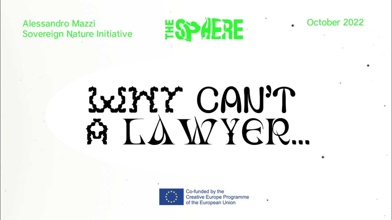 Why can't a lawyer....? – Alessandro Mazzi – We Draw a Magic Circle and ...