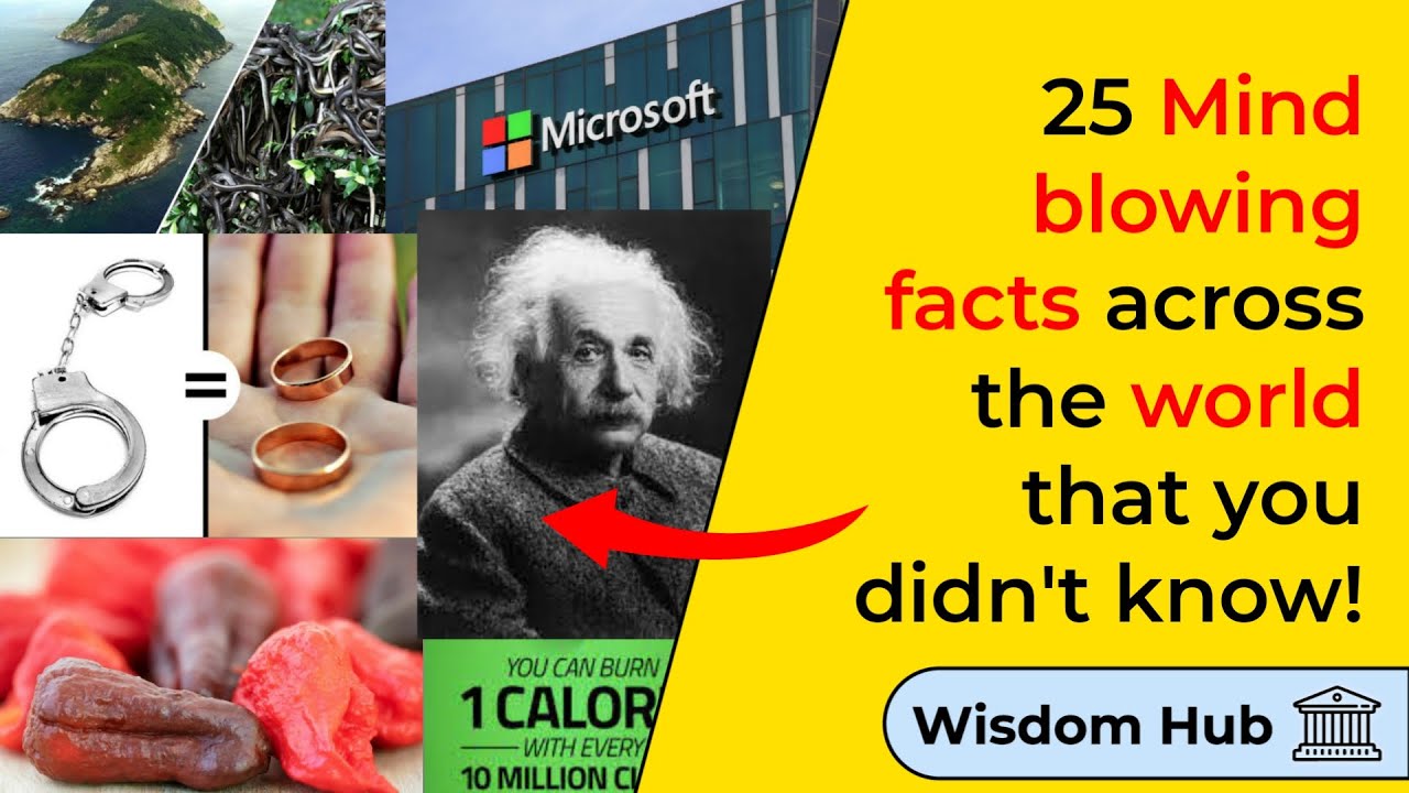 25 Mind blowing facts across the world | Best astonishing facts you ...