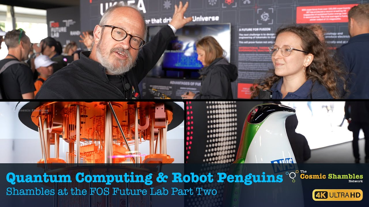 Quantum Computing and Robot Penguins with Robin Ince - Shambles at the ...