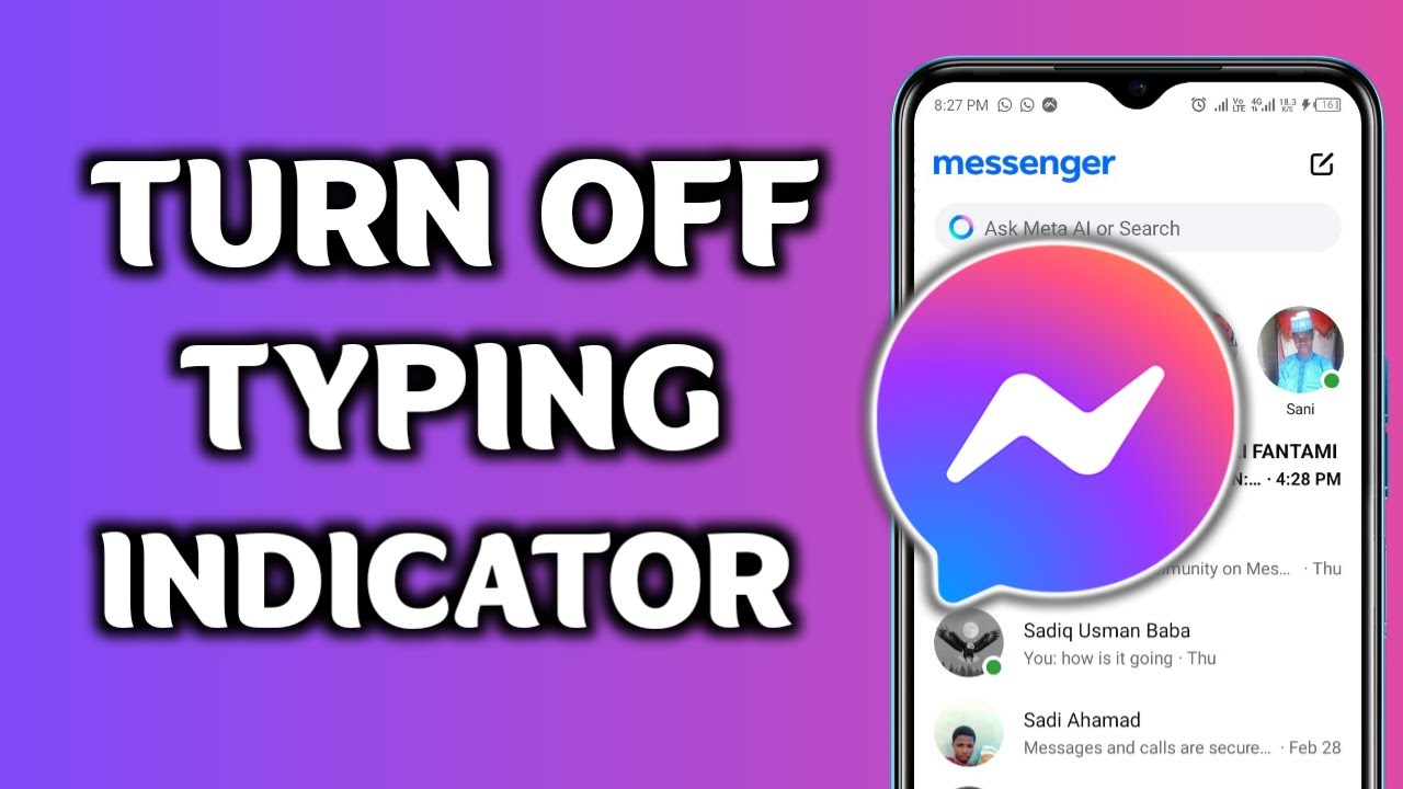How To Turn Off Typing Indicator On Messenger 2025 - YouTube