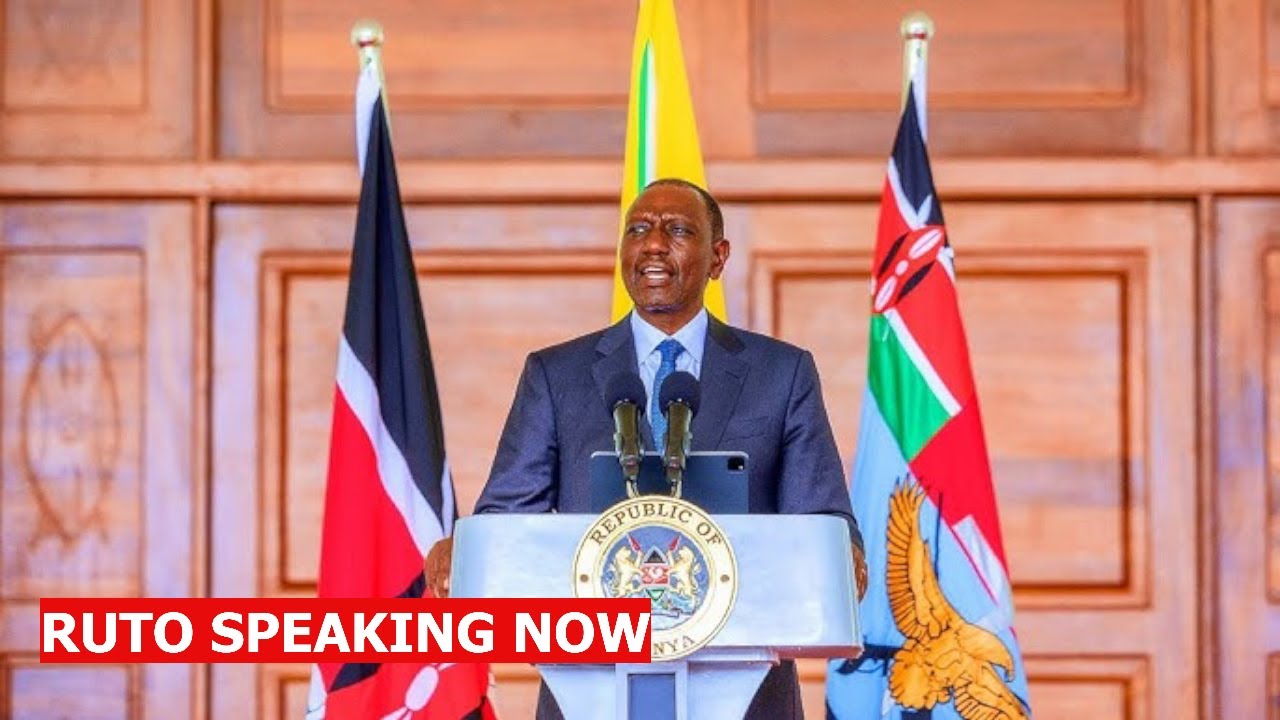 LIVE! PRESIDENT RUTO MEGA URGENT ANNOUNCEMENT TO THE NATION NOW AFTER ...