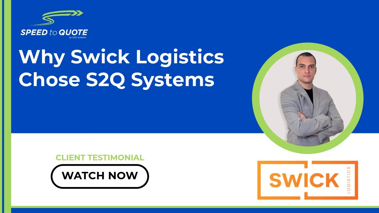 Why Swick Logistics Chose S2Q Systems - S2Q and Vladimir “Tommy ...