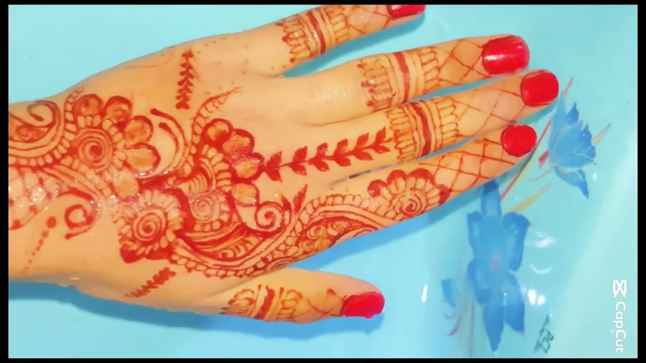 Latest bale mehndi design for girls| 😍 #mehndi #latestmehndidesign # ...