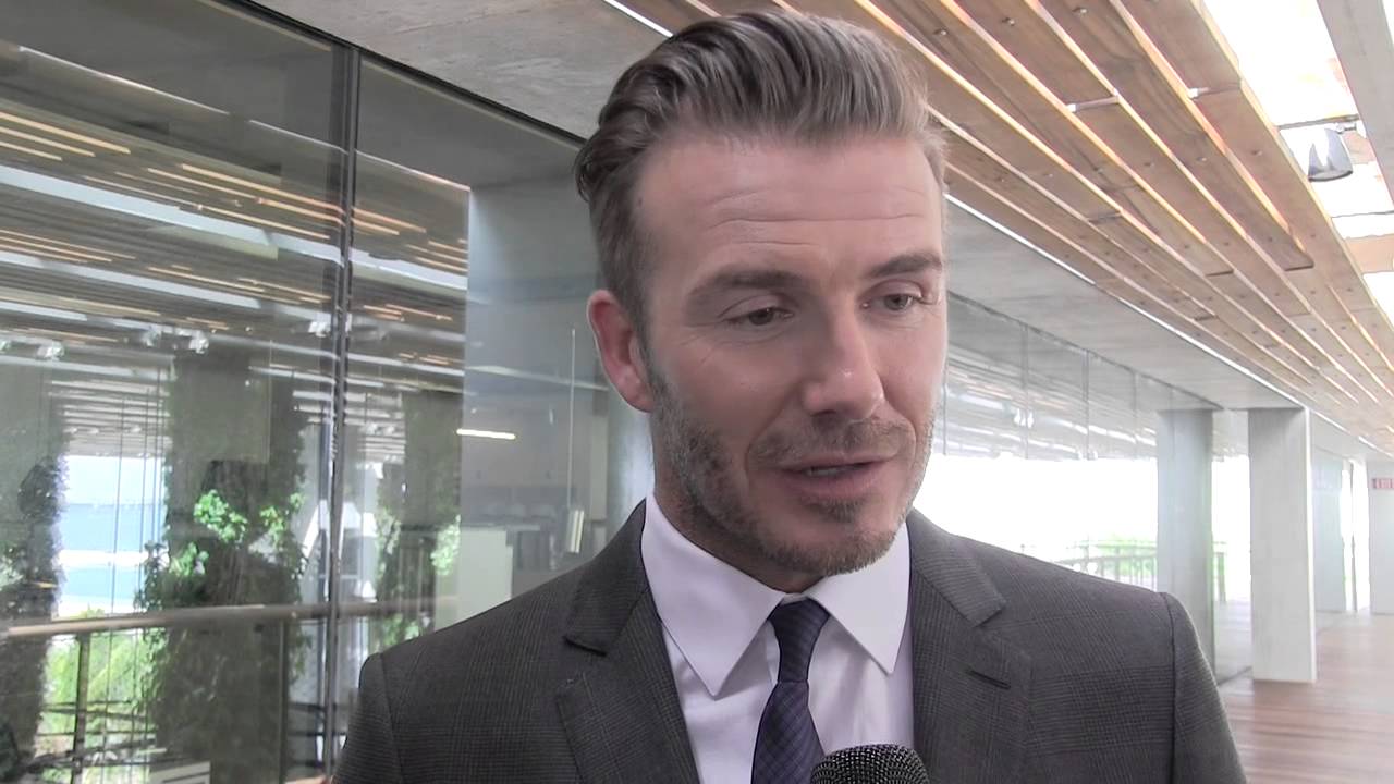 David Beckham talks stadium funding - YouTube