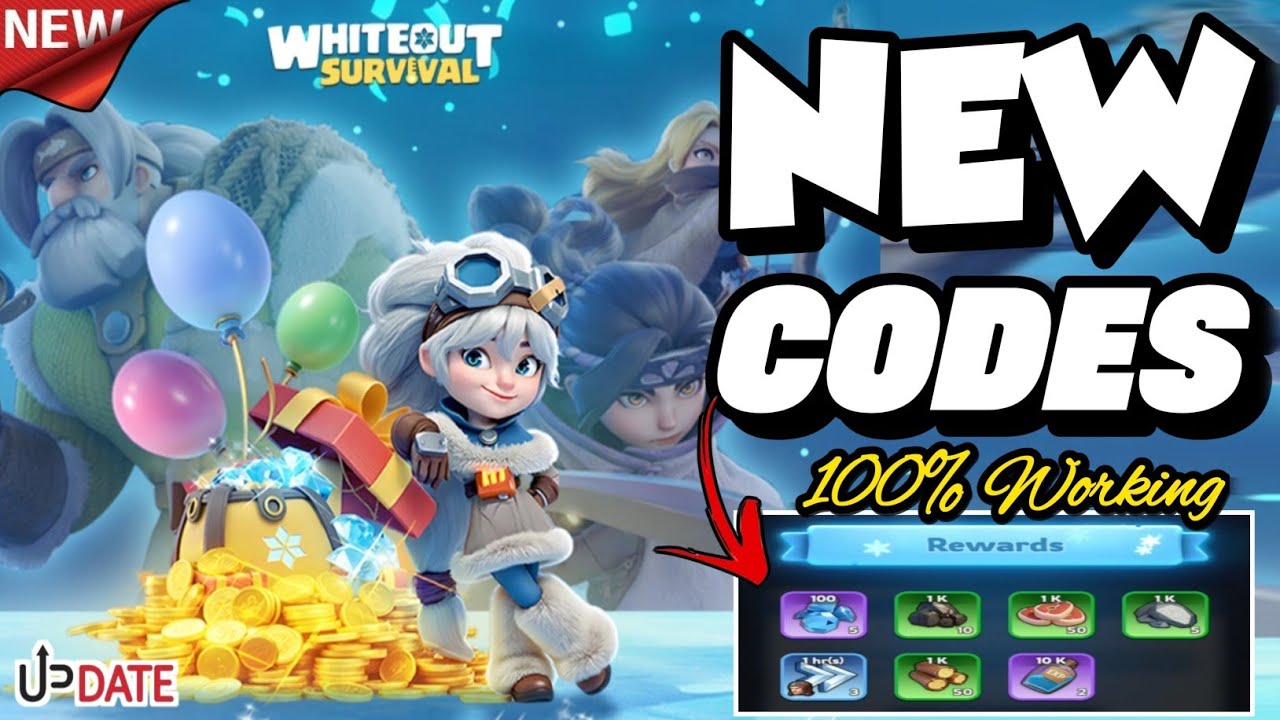 WHITEOUT SURVIVAL NEW REDEEM CODES 2025 - WHITEOUT SURVIVAL GIFT CODES ...