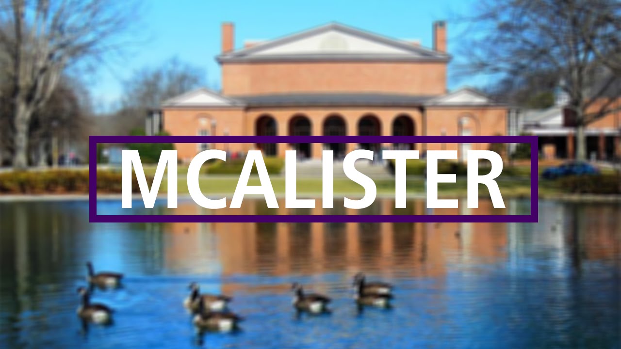 McAlister Auditorium & Daniel Music Building - YouTube