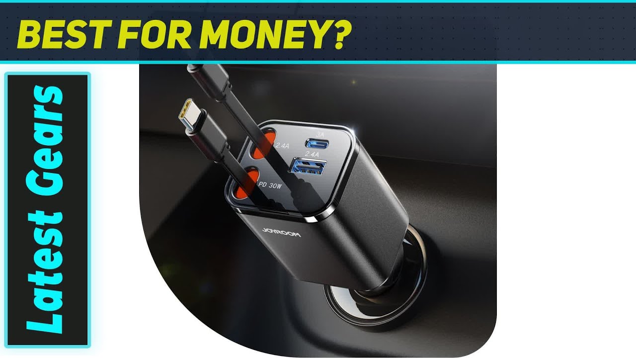 Best Compact Car Charger? JOYROOM 2025 4-in-1 - YouTube