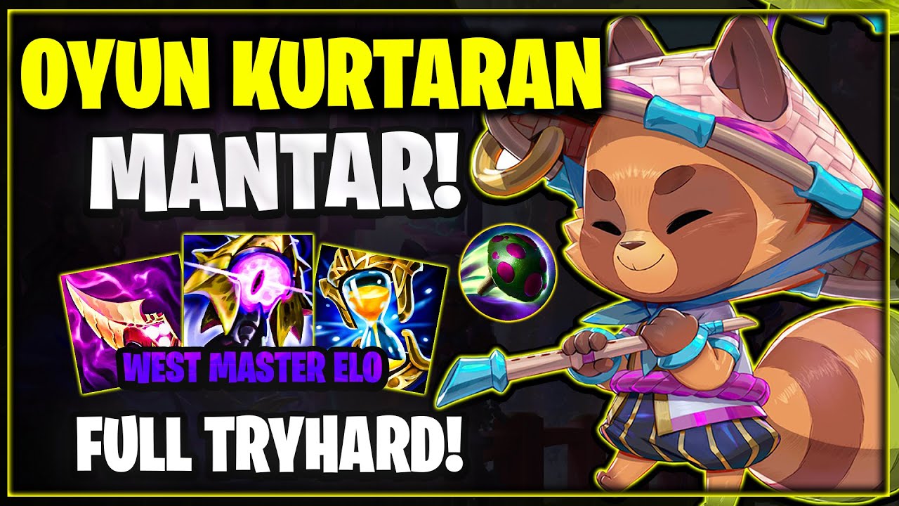 OYUN KURTARAN MANTAR!! | MAXİMUM HASAR! | WEST MASTER ELO | Teemo vs ...