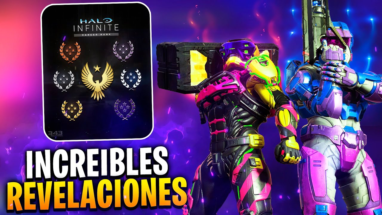 343 FINALMENTE LO HIZO! ASÍ PODRÁS SUBIR DE RANGO EN HALO INFINITE ...