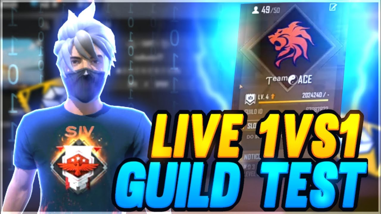BEST GUILD TEST 1V 1🥳🤬 HARDEST GUILD TEST 1 V 1 🤬👿 100% FAIR TESTING 🔥 ...