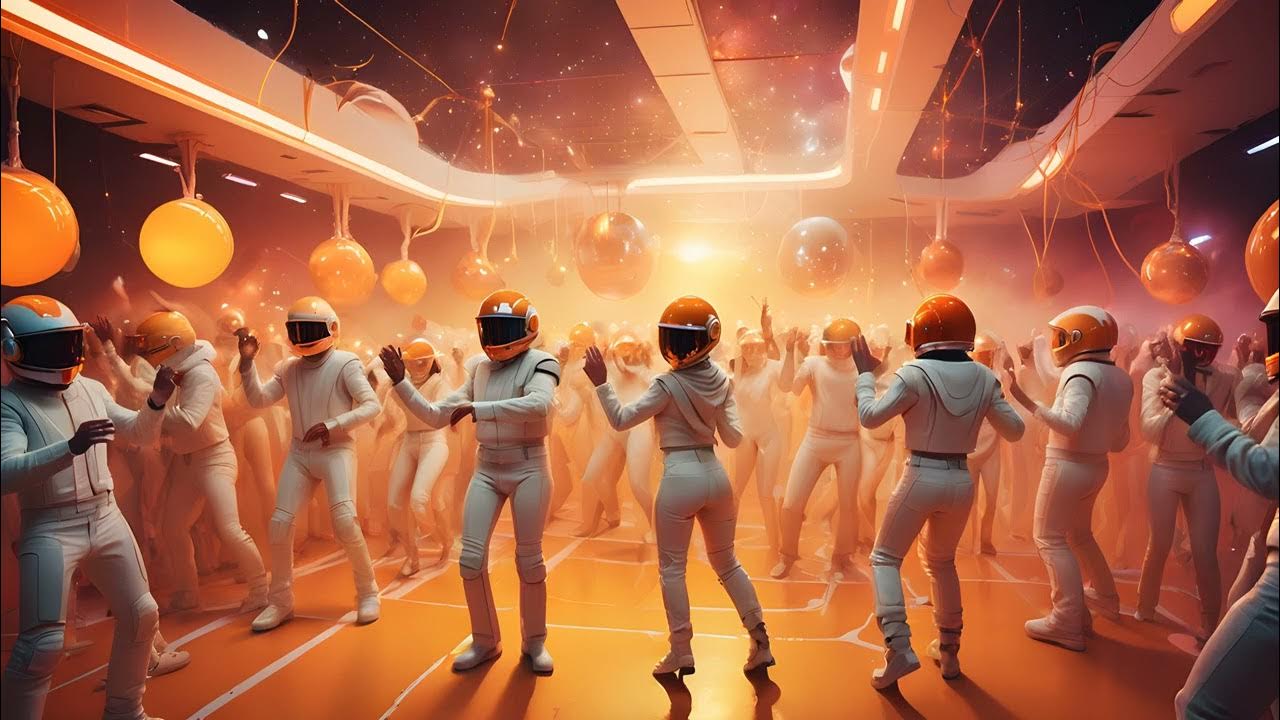 Long Intro & Short Happy Synth Pop Techno | ORANGE JUiCE SPACE DiSCO [ S Y N T H P O P : E D M ...