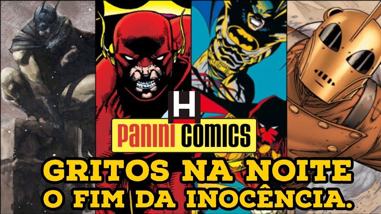 BATMAN GRITOS NA NOITE + A SAGA DO FLASH VOL.05 + A SAGA DO BATMAN VOL.33 E MAIS - YouTube
