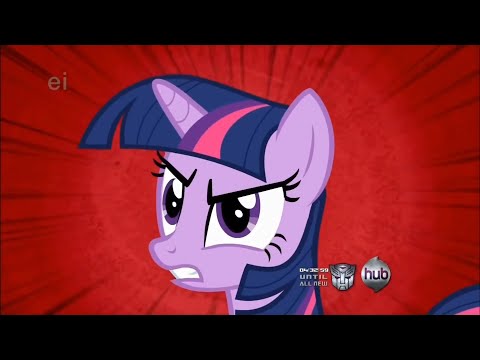 Twilight Sparkle getting angry
