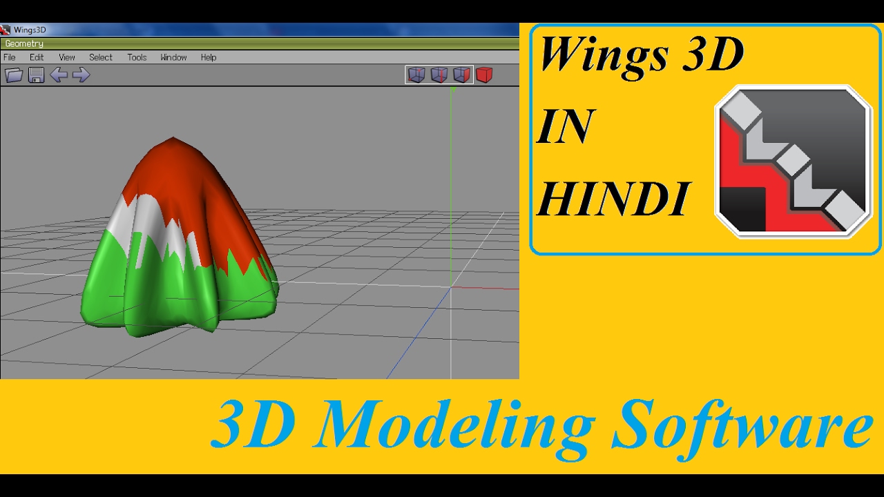 Wings3D Software Information in Hindi - YouTube