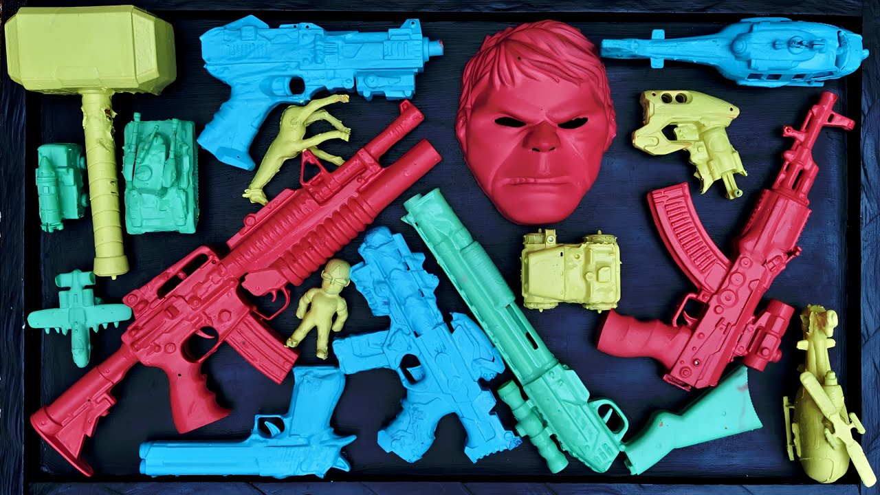 Ayo! Membersihkan Nerf Ak47, Assault Rifle, Shotgun, Sniper Rifle ...