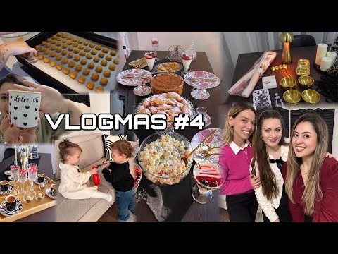 VLOGMAS #4 || MİSAFİRİM VAR | 5 ÇEŞİT İKRAMLIK HAZIRLIĞI | TEMU ALIŞVERİŞİM | YENİ FİNCANLARIM