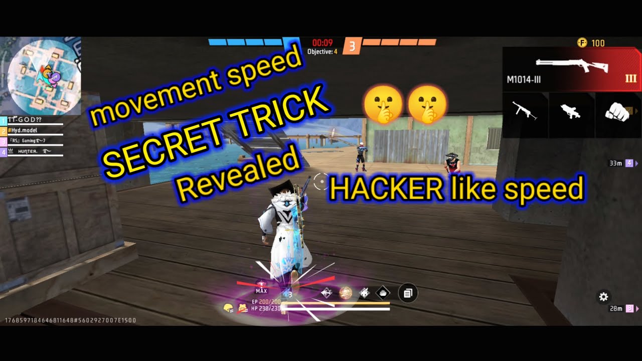 Movement speed increase 🥶Trick HACKER like movement Speed 😵 SECRET ...