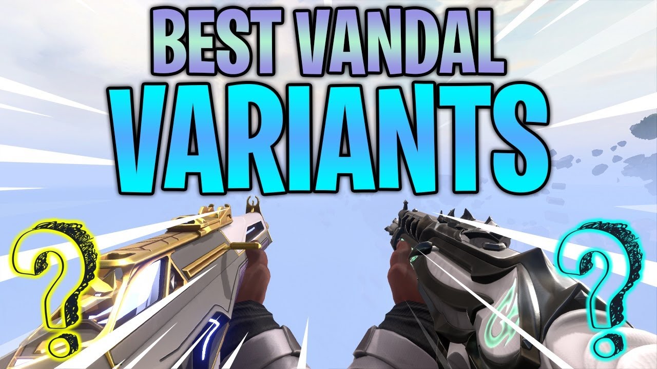 *Best* VANDAL Skin VARIANTS in Valorant - YouTube