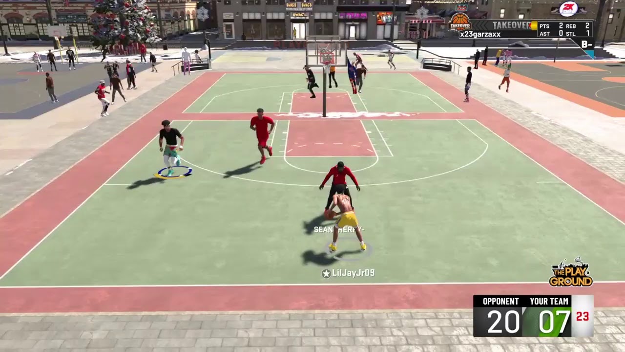 Playing with tryhards on 2k20 - YouTube