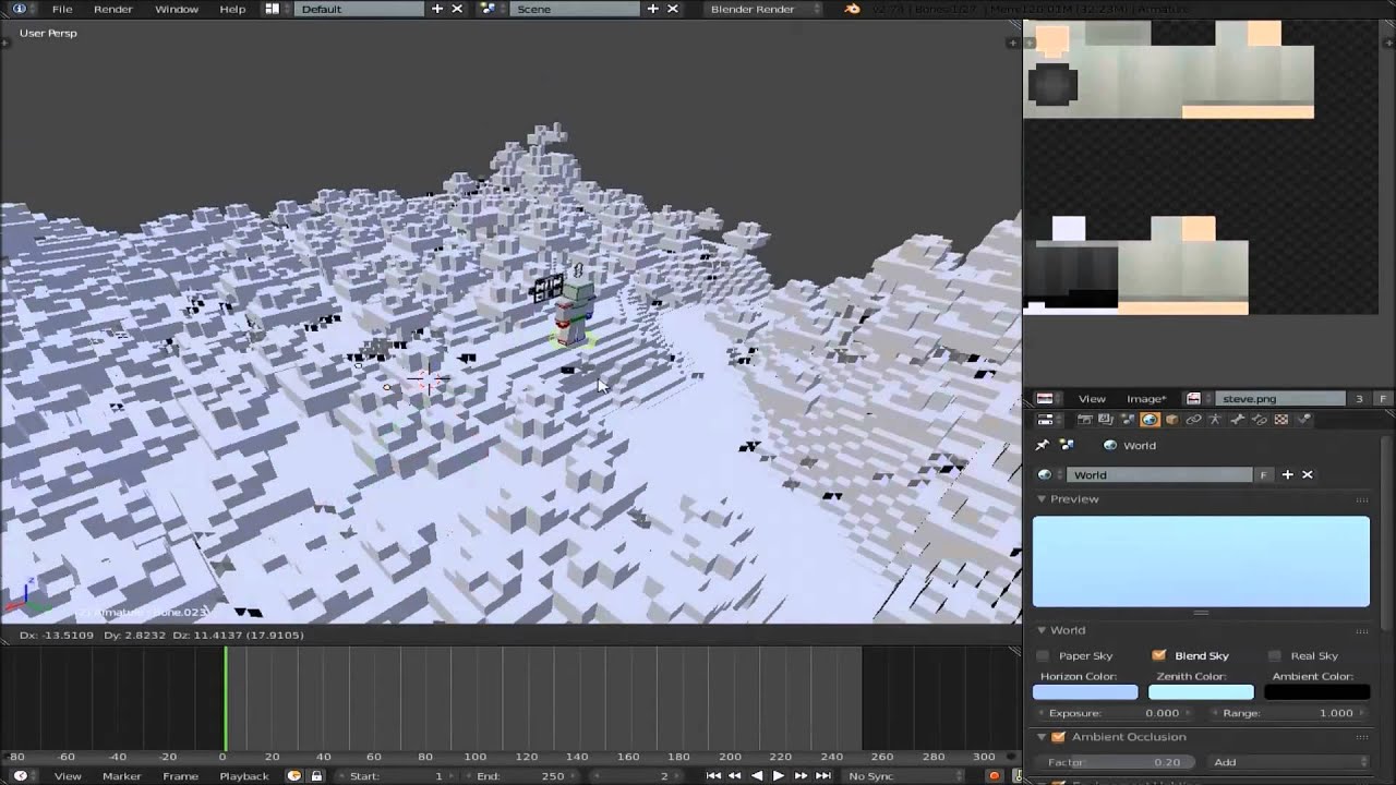 Minecraft Speed Render :: ProlineProductions - YouTube