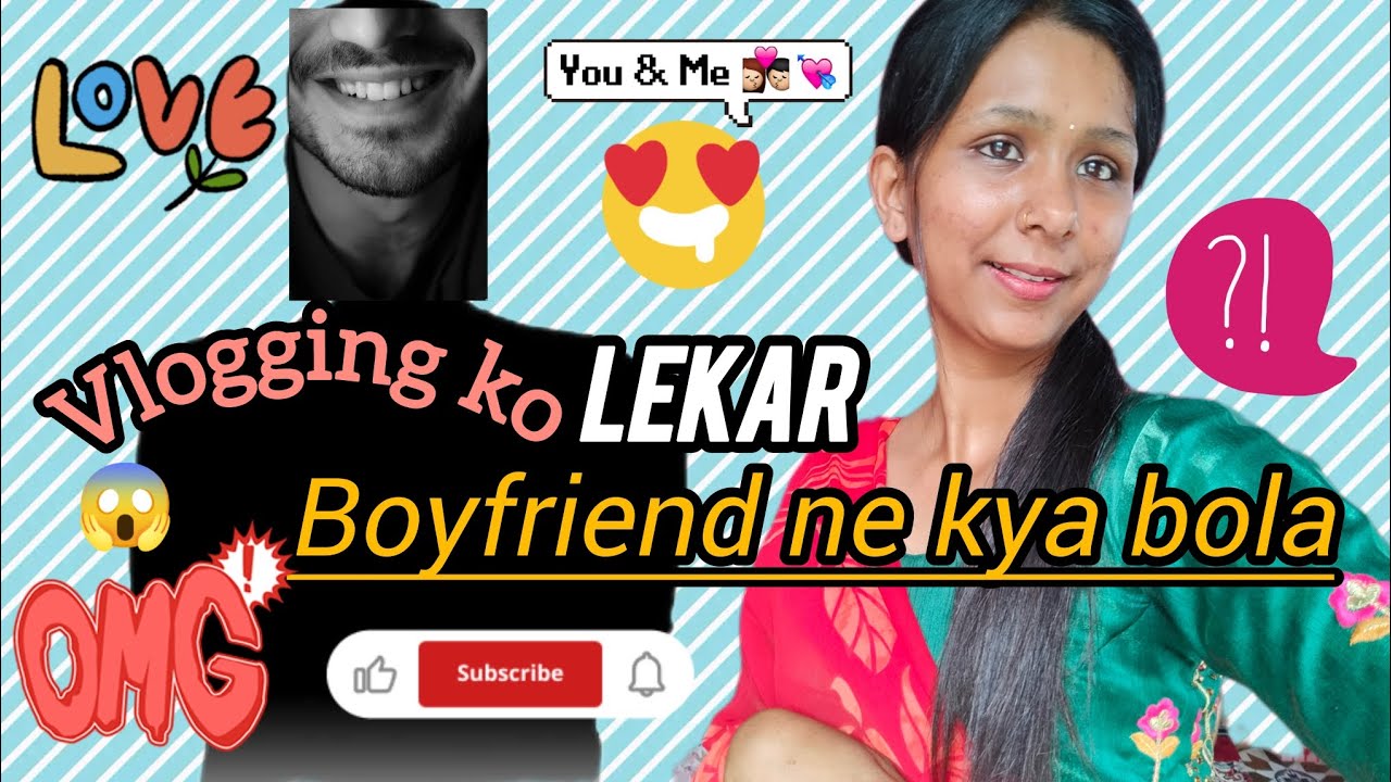 BOYFRIEND'S React on my Vlogging Video !!🤠💕@LIFESTYLEOF-DIVYA - YouTube