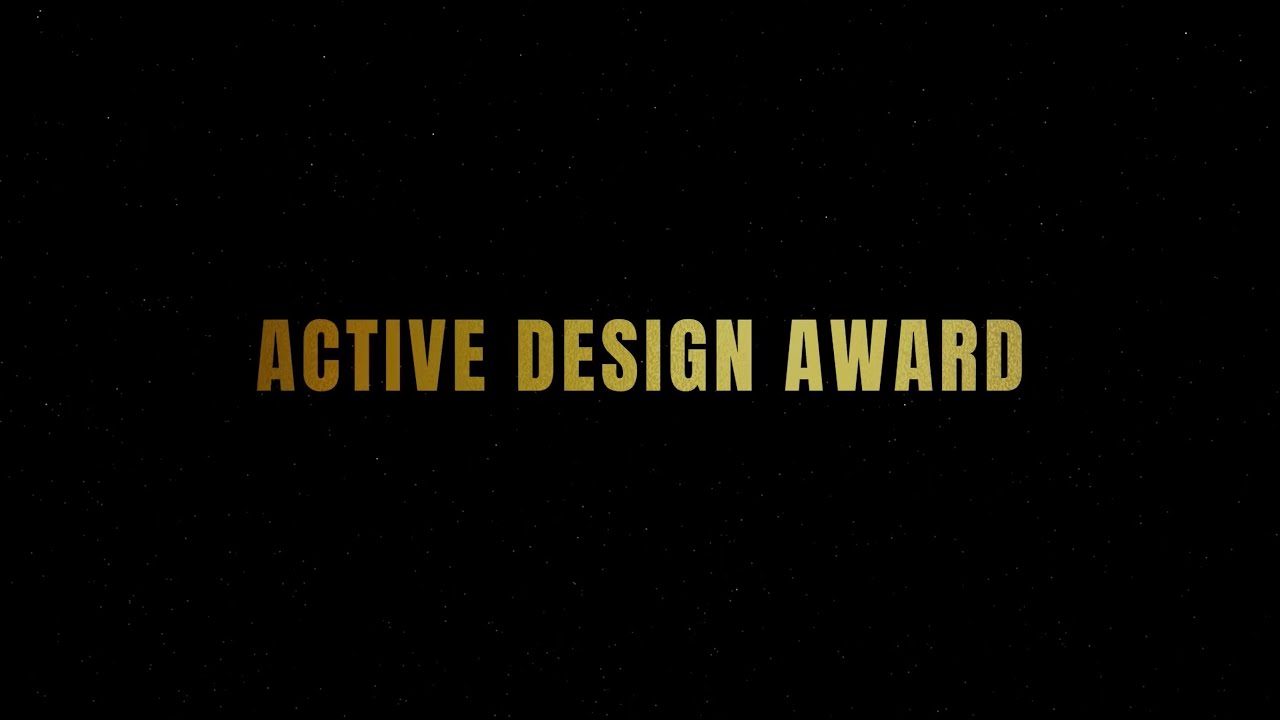 Active Design Award - YouTube