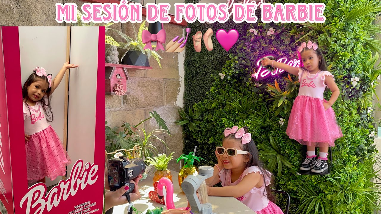 Mi sesión de fotos de Barbie Alice 📸🎀💅🏼🩰🩷 - YouTube