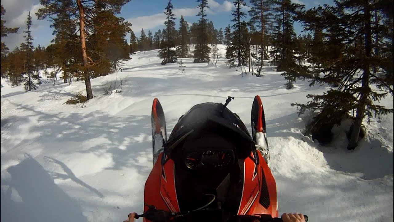 Lynx RAVE 800 last ride of the year - YouTube