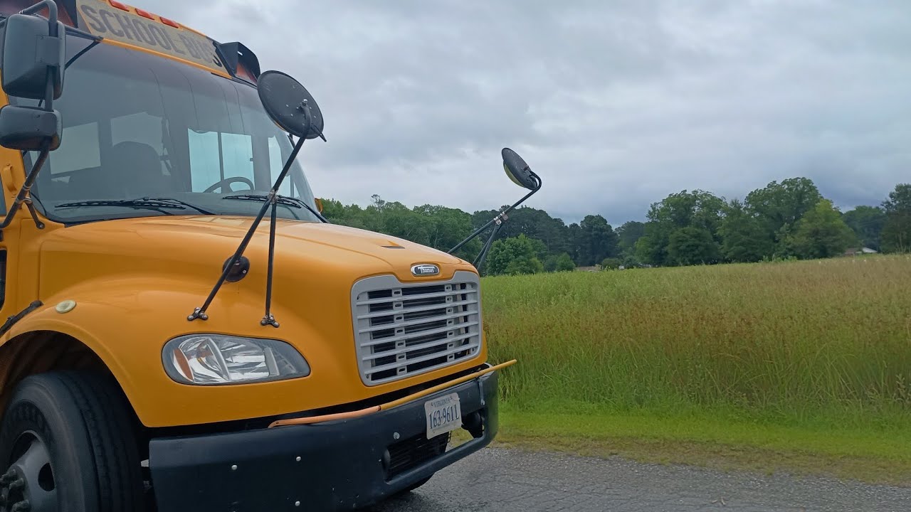 Backseat Ride In a 2012 Thomas C2 - YouTube