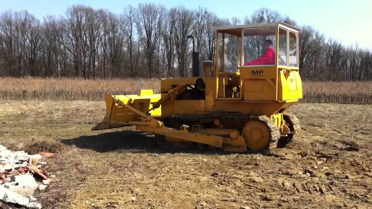 Massey ferguson MF dozer 3 - YouTube
