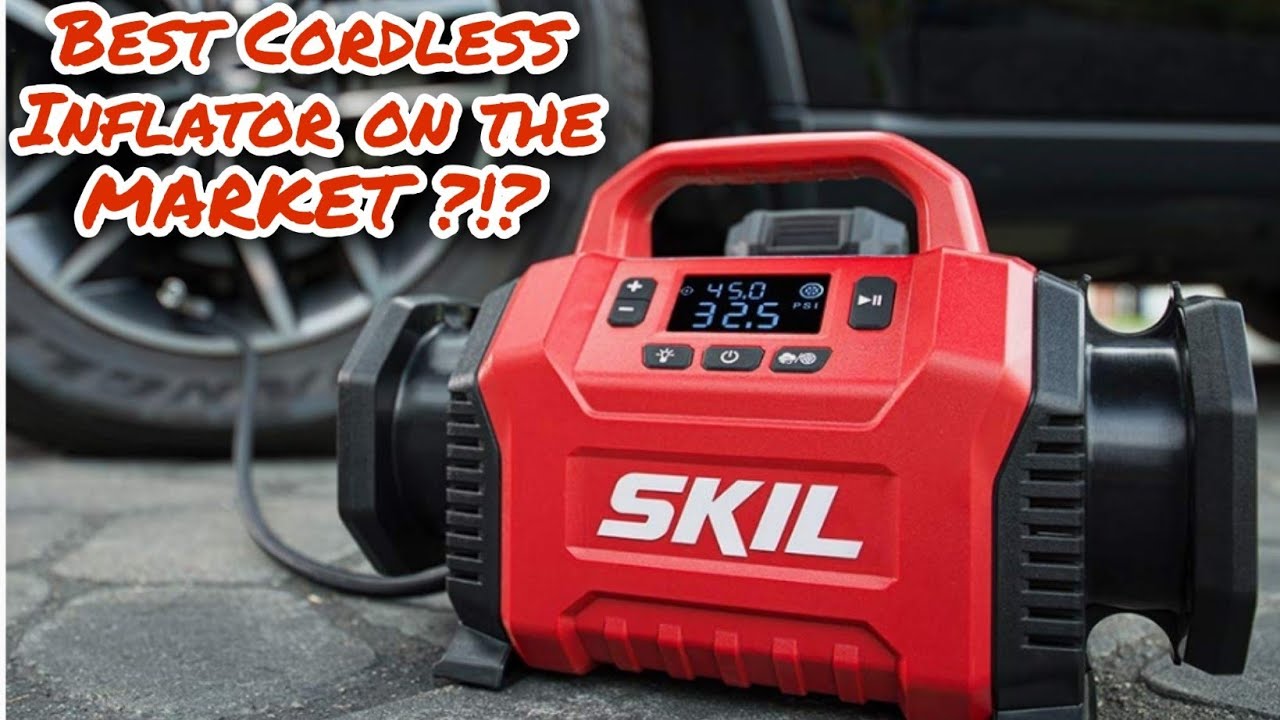 SKIL PWR CORE 20v Dual Function 160psi Inflator Review (IF5940-00 ...