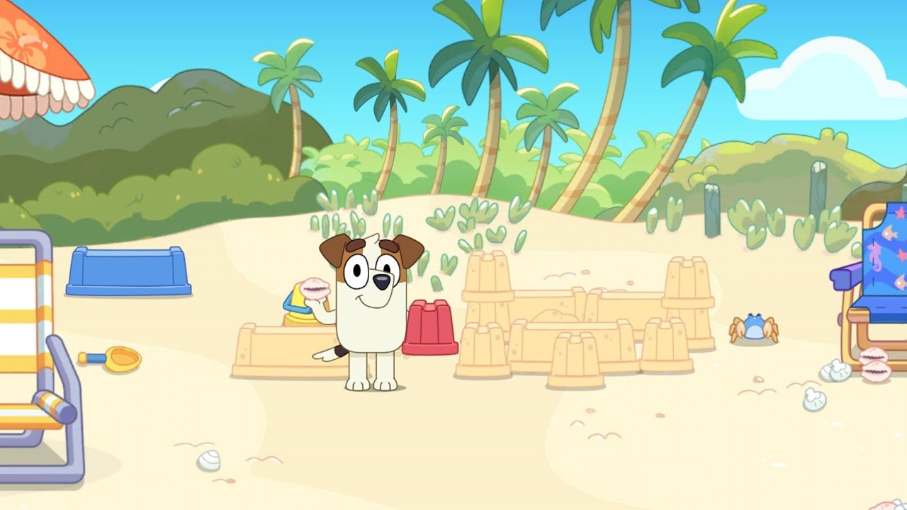 Bluey & Jake’s Sandcastle: Build the Ultimate Beach Castle! - YouTube