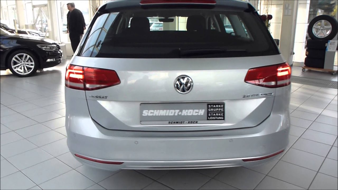 NEW 2015 VW Passat Combi Exterior & Interior 2.0 TDI BlueMotion 150 Hp ...