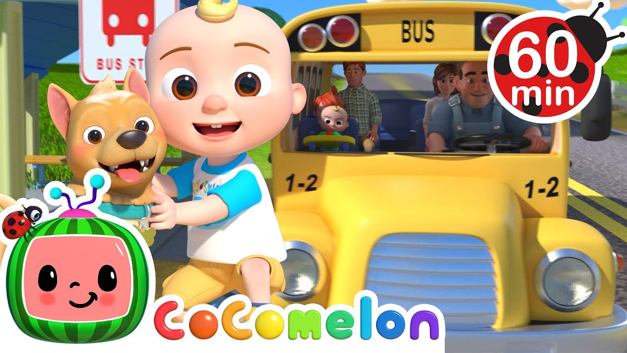 Wheels on the Bus | CoComelon | 🚌Wheels on the BUS Songs! | 🚌Nursery ...