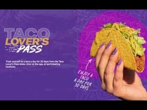 The Taco Bell rewards program (How to join) - YouTube