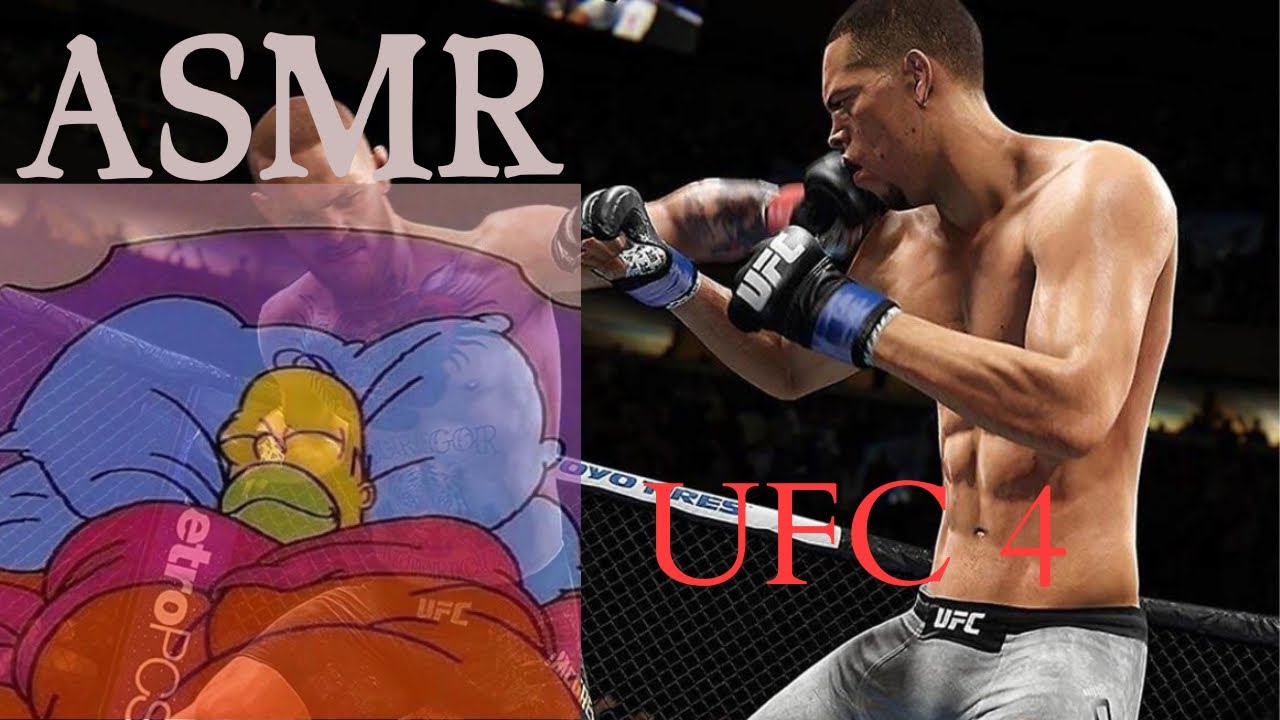 ASMR Can i beat the legendary AI in UFC 4 - YouTube