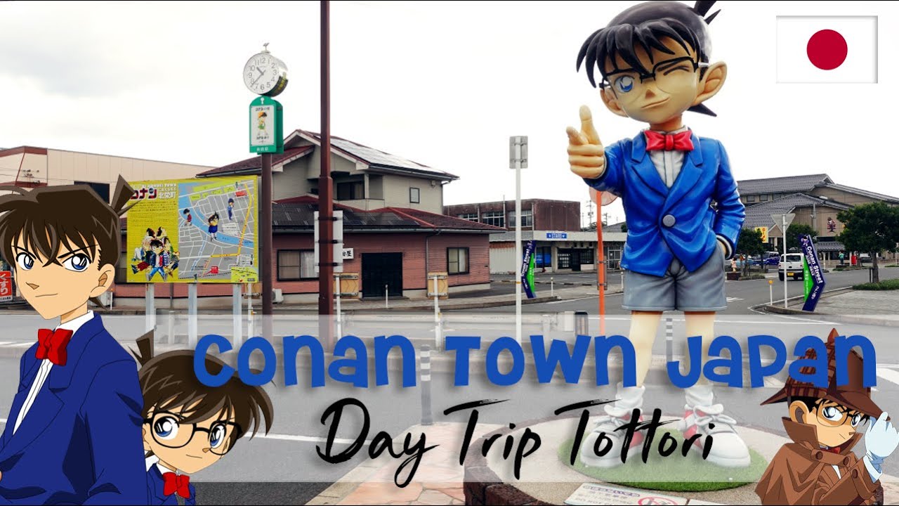 Detective Conan Town Japan - Yura Hokuei | Tottori ・コナン通り - YouTube