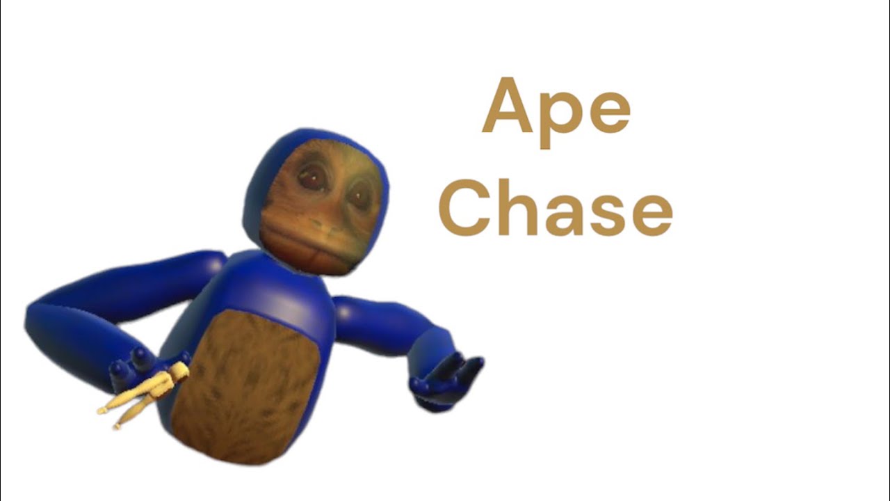 Playing ape chase for the first time - YouTube