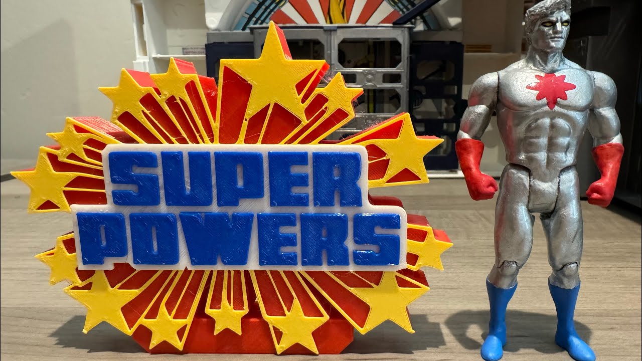 Review #53: Captain Atom RB Customs Super Powers Action Figure - YouTube