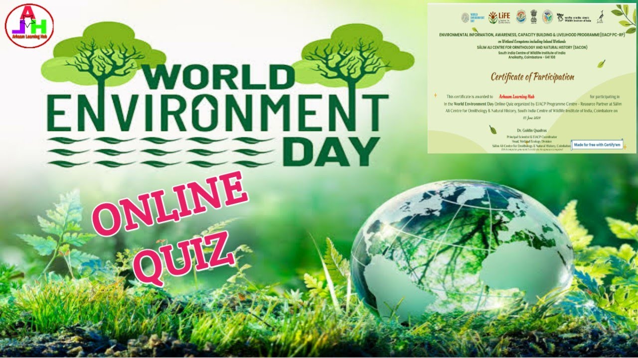 World Environment Day Quiz | Environment Day Quiz | Online Quiz ...