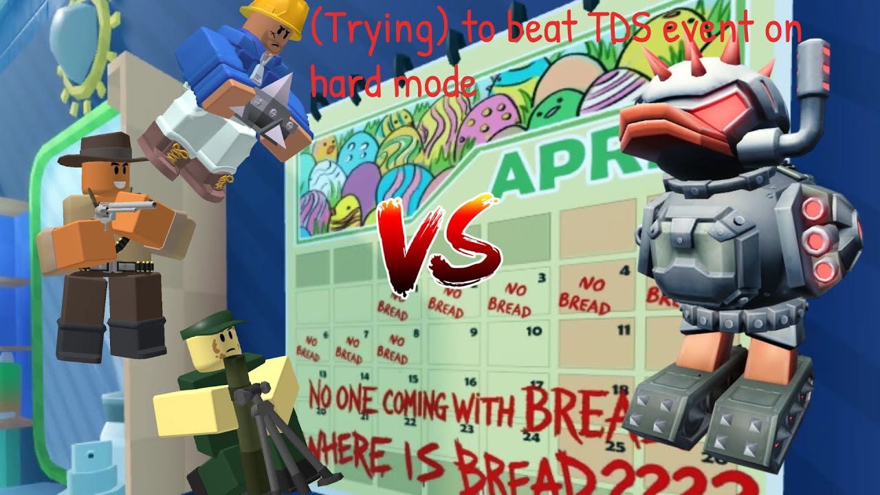 (Trying) to beat TDS event on hard mode: The Experience - YouTube