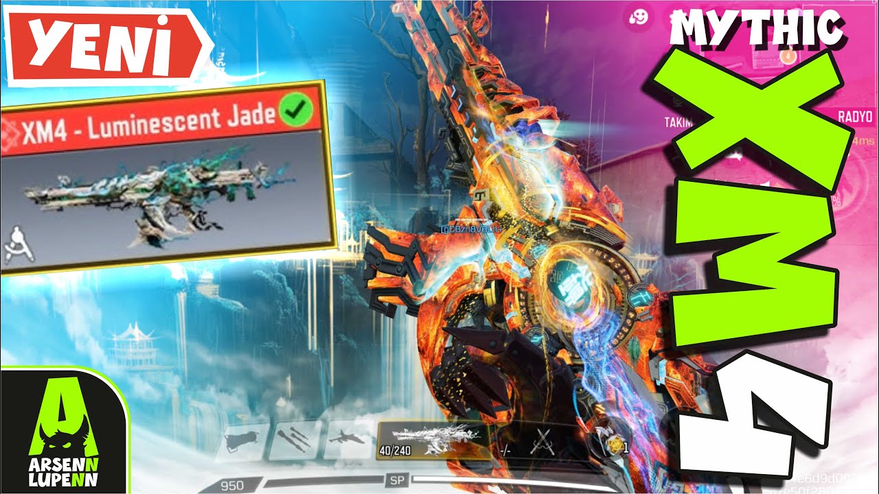 Yeni Mythic XM4 - PARLAK YEŞİM TAŞI CODM Satın Alma | MYSTIC JADE ...