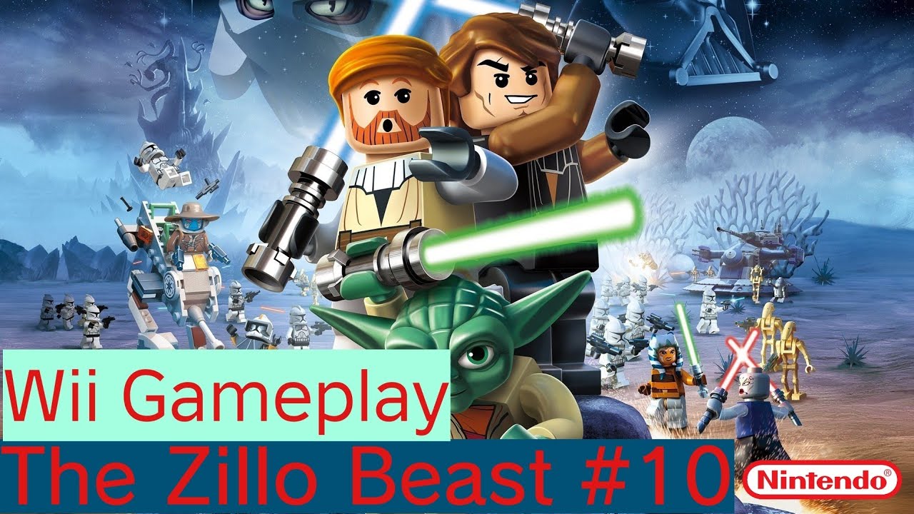 Nintendo Wii Lego Star Wars III: The Clone Wars Free Play The Zillo ...