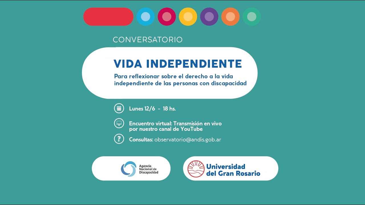 Conversatorio "Vida Independiente de las personas con Discapacidad ...
