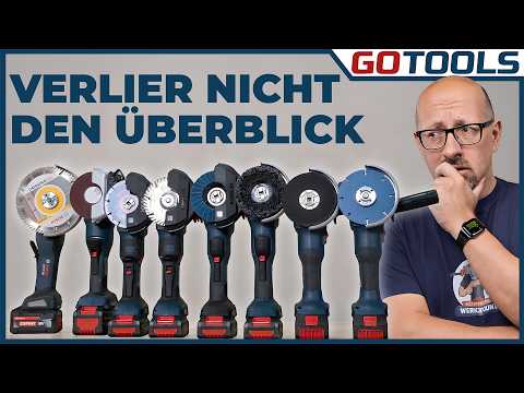 Bosch Akku-Winkelschleifer erklärt: Diese Modelle lohnen sich wirklich